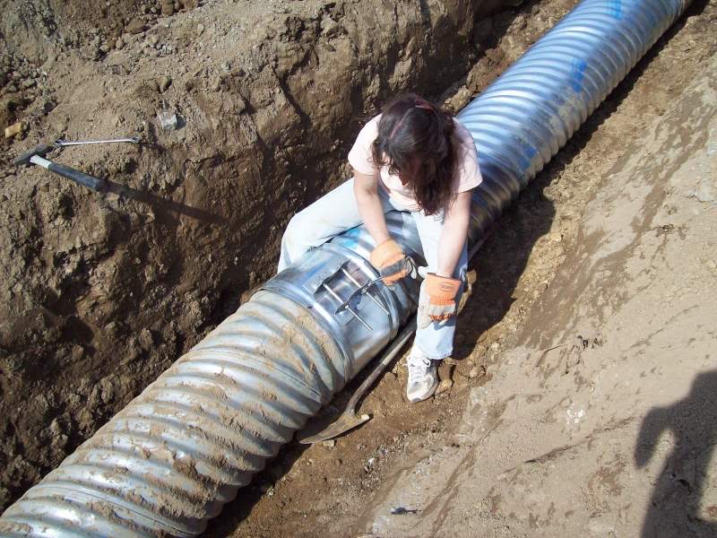 Mike and Lisa's World: Chapter 54...Culvert Saga Is Over