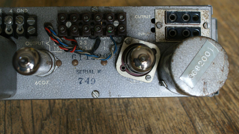 MATRIXSYNTH: Rare Abbey Road Studios EMI RS-124 Altec compressor