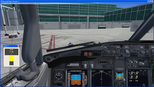 Flight Simulator Add-on by planeman: VDGS(Visual Docking Guidance ...