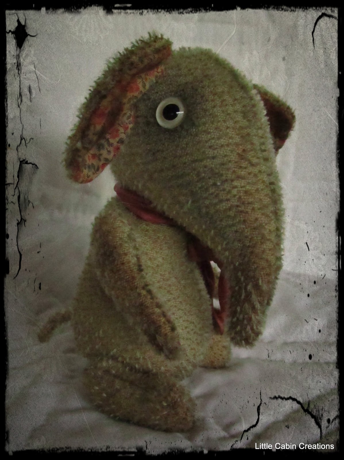 "MAKE DO DOLLS": Little Elsie Elephant