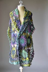 Ergahandmade: Crochet Stole + Diagram + Free Pattern