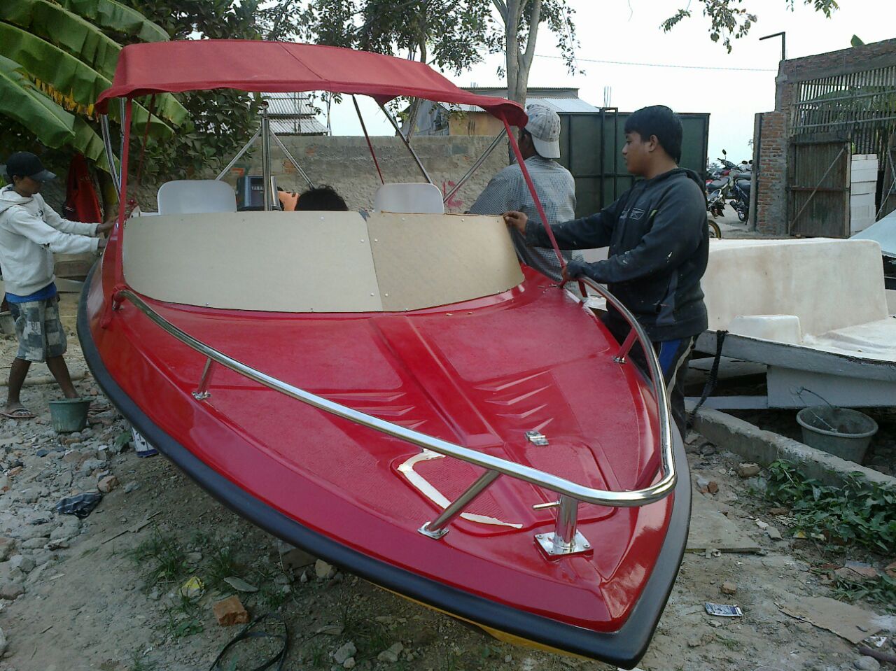 produsen perahu panjang 5 meter lebar 2 meter | kerajinan fiberglass ...