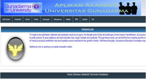 Terlihat Seperti Blog: Contoh Web Sistem Informasi Akademik