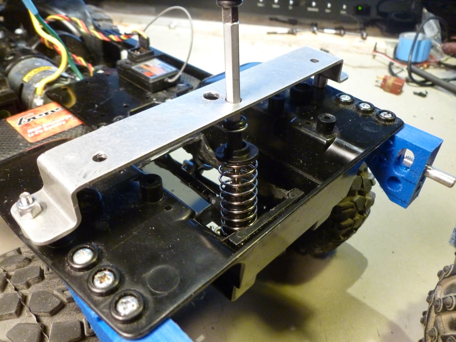 theLEDwheel: Major Tamiya CC01 mods....