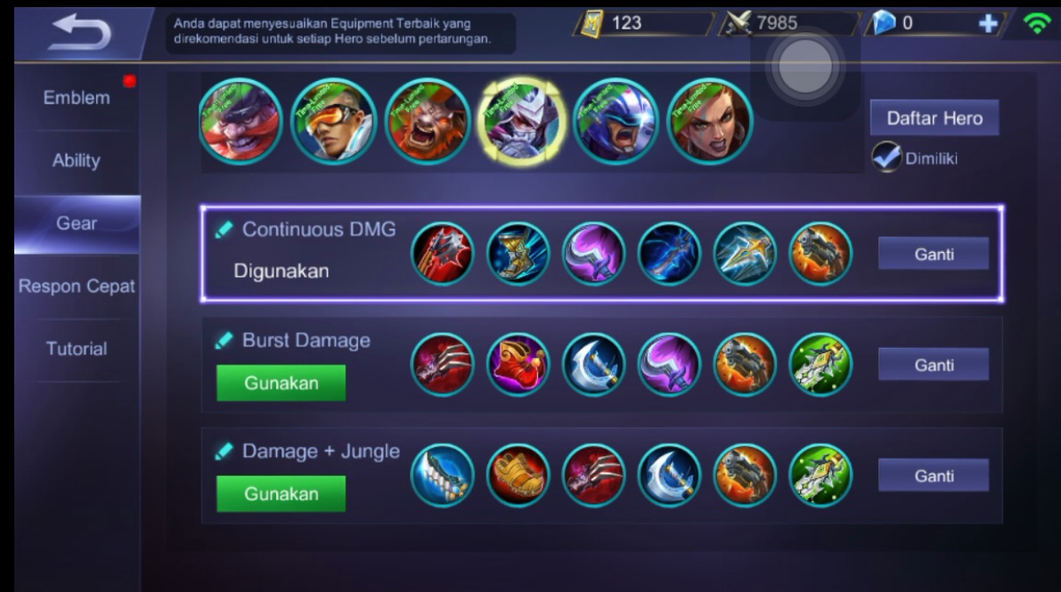 Guide Dan Build Item Hayabusa Terbaik Mobile Legends . Kuasai Bayangan ...