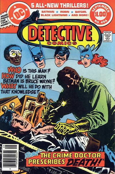 Dave's Comic Heroes Blog: Batman Vs. The Crime Doctor