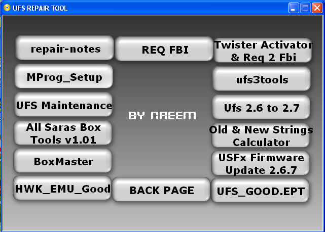 GSM MURAD NET: UFS REPAIR TOOL