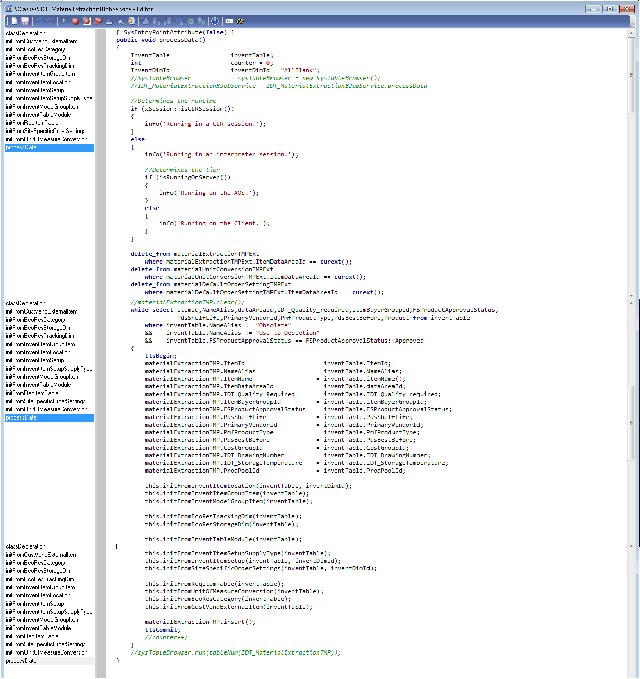Vimal Axapta: AX 2012: Create a Batch Job through SysOperation Framework