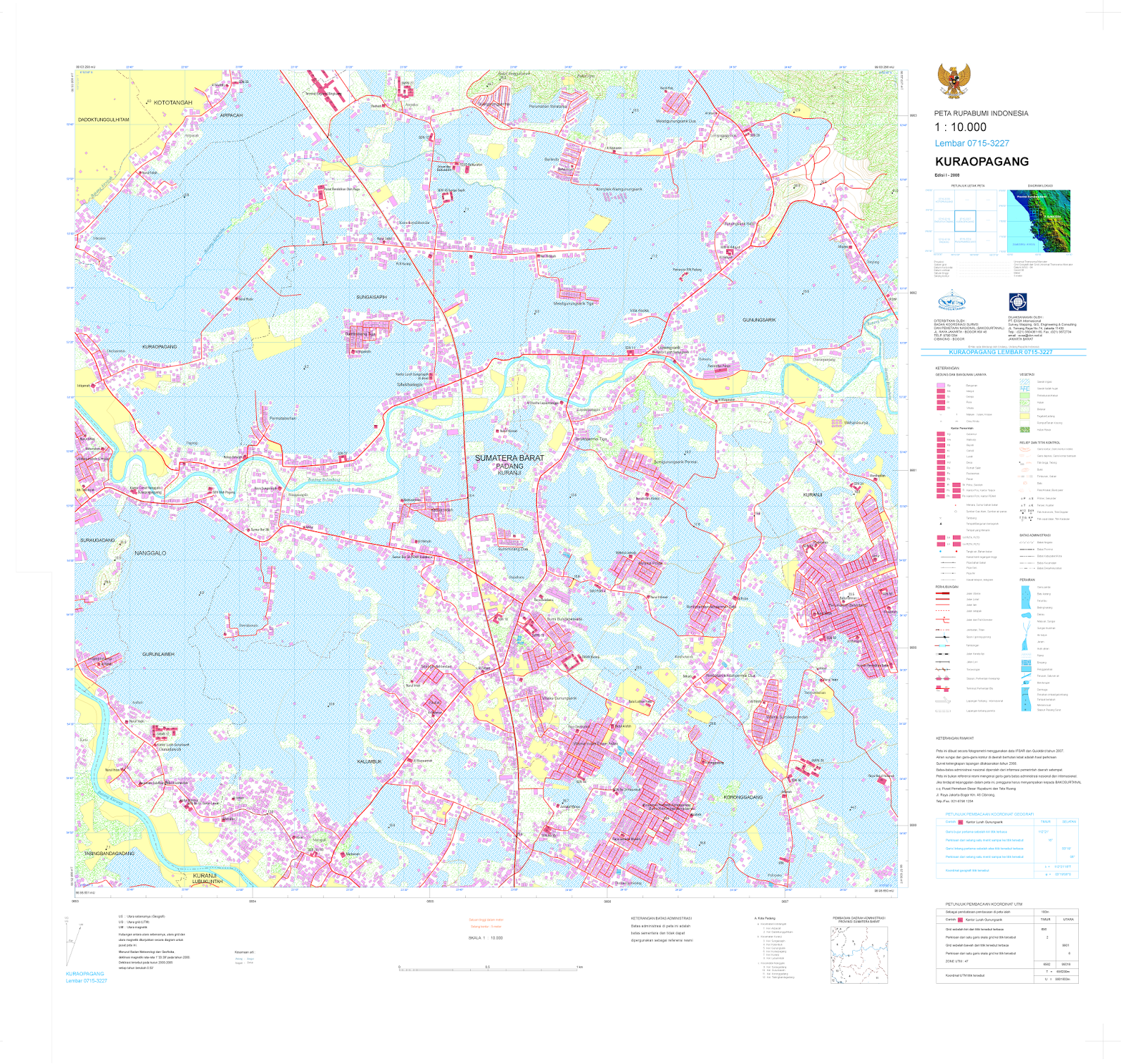 IPAMAS JAKARTA: Peta RBI [Topografi]