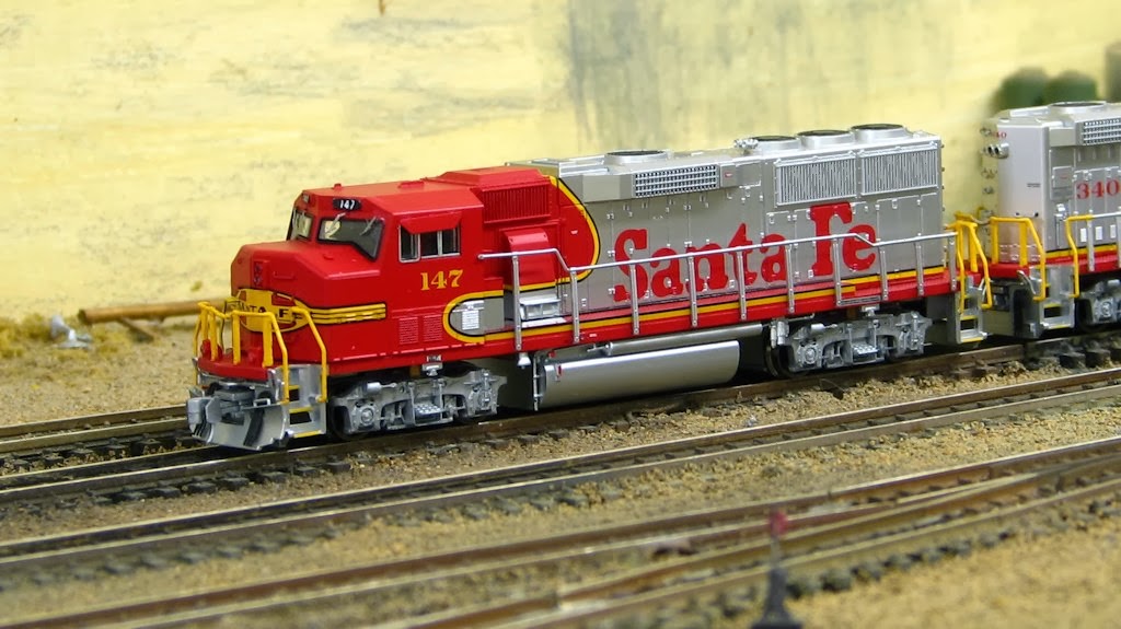 Needles Division Santa Fe RR N Scale: 2014-01-05