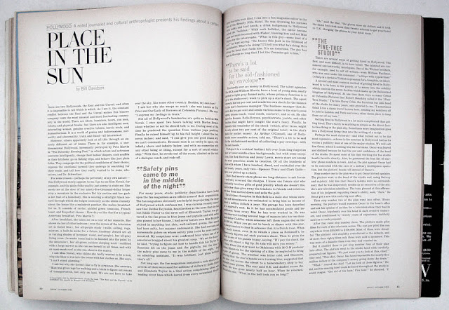 Past Print: Show Magazine / first issue 1961