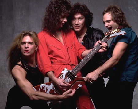 In the office: Van Halen