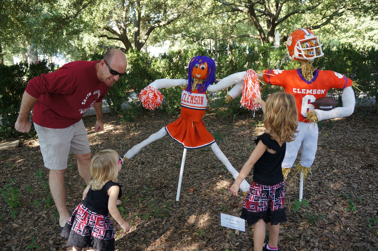 The Roberts in Cola Town: Scarecrows and football