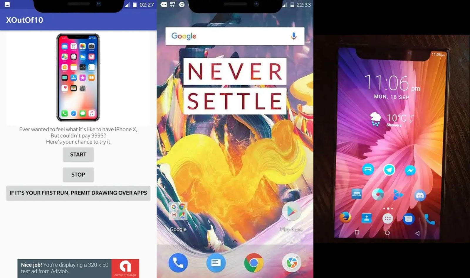 Memunculkan Notch (Poni) di HP Android Ala Iphone X - Fitrarahim