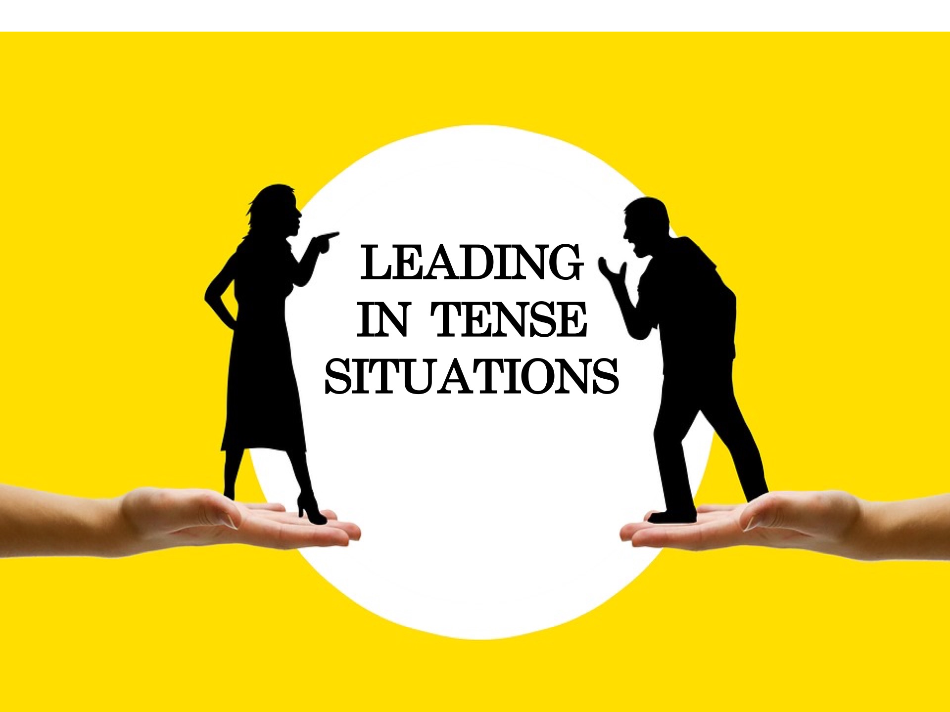 Leading in Tense Situations ~ RELEVANT CHILDREN'S MINISTRY