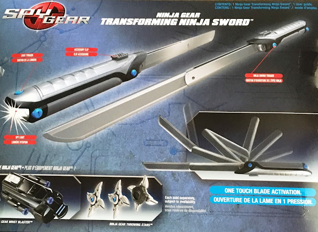 Toy Review: Spy Gear Transforming Ninja Sword & Wrist Blaster (REVIEW)