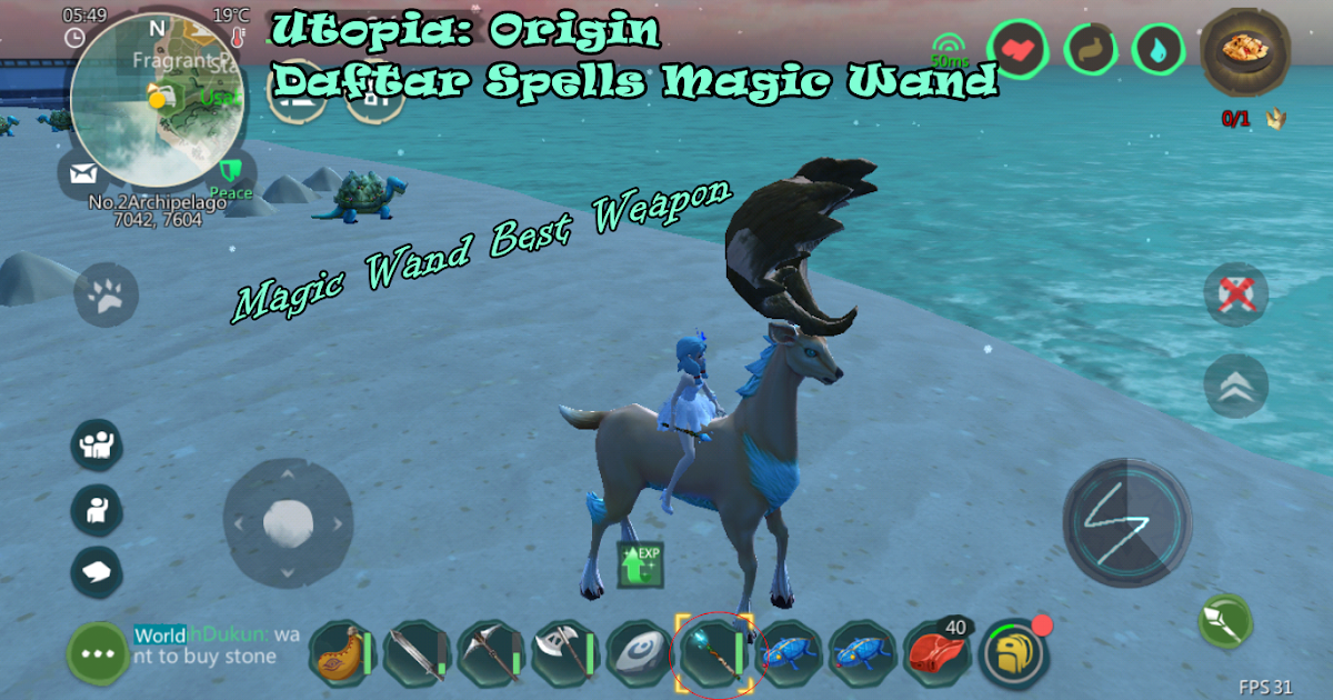 Utopia: Origin Daftar Spells Magic Wand