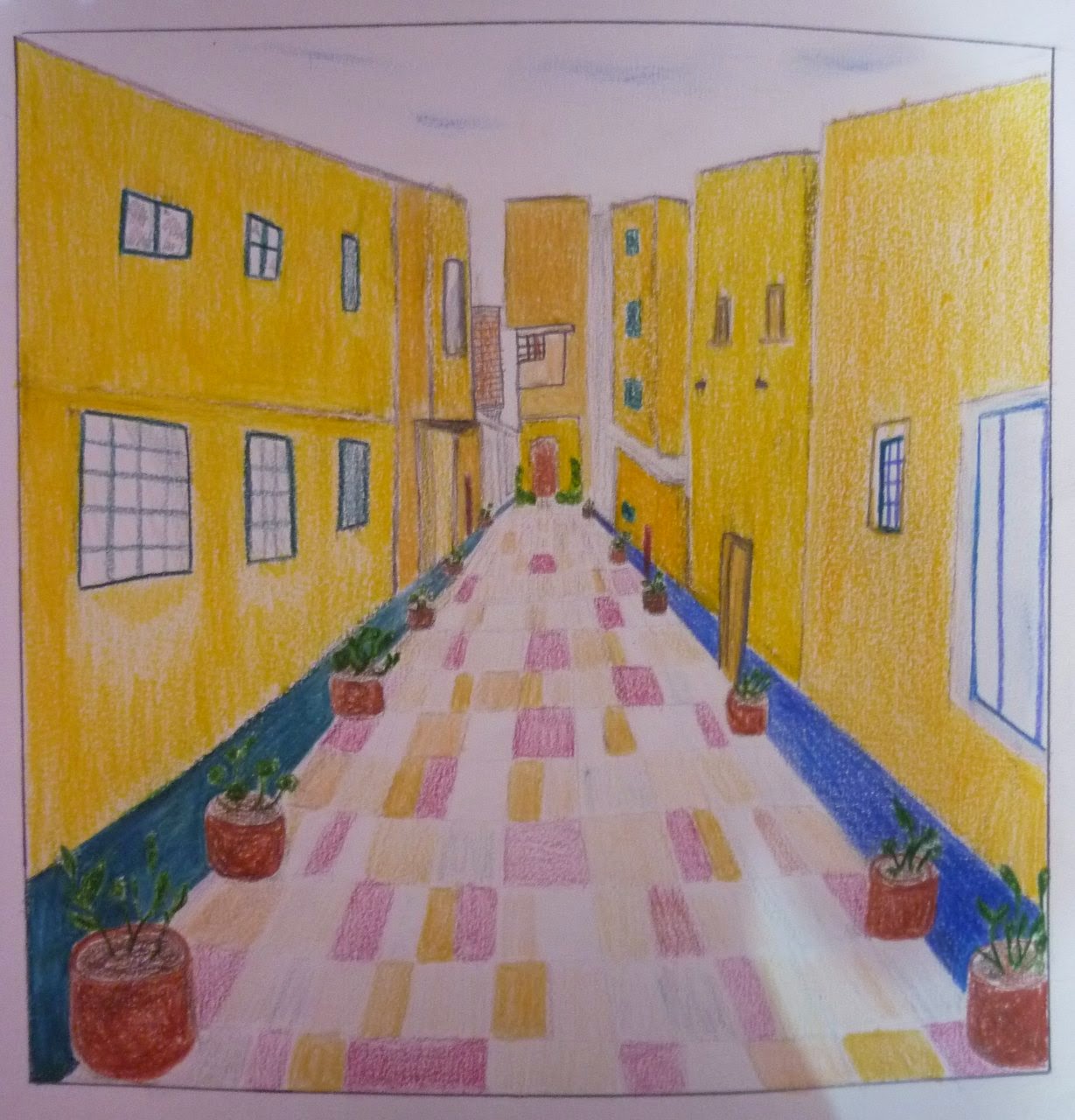 San Diego - 3º Año: Perspectiva lineal