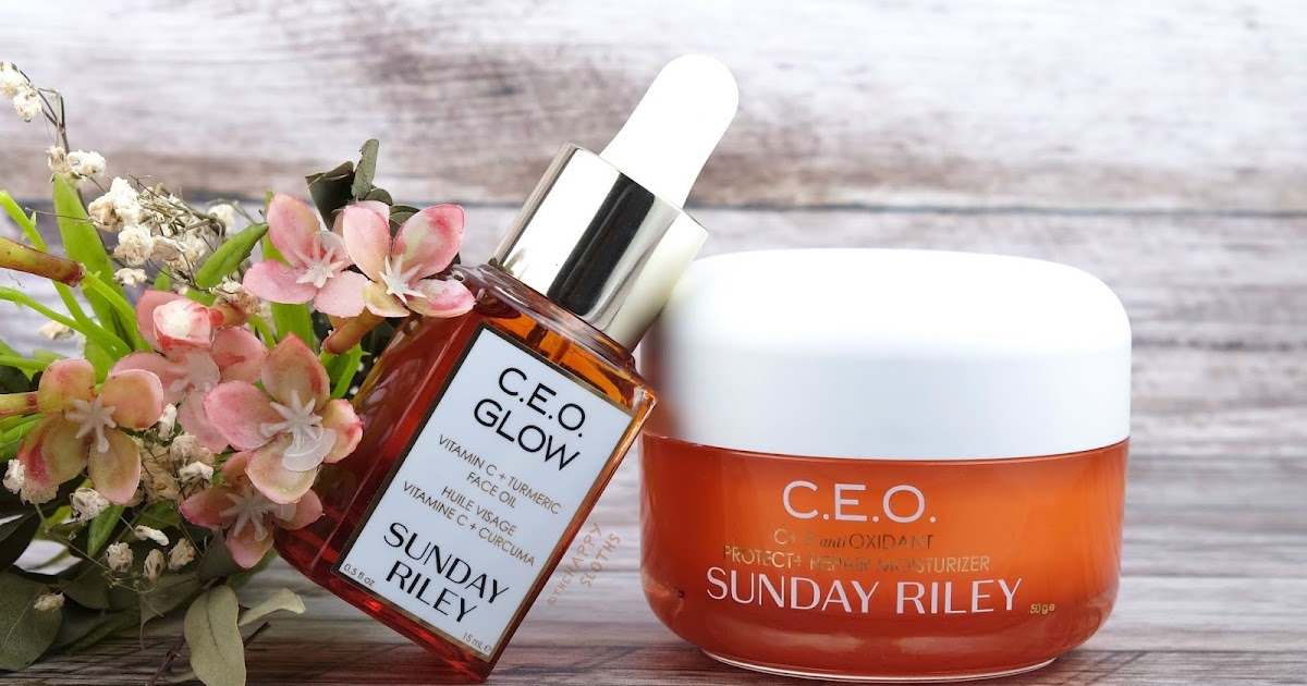 Sunday Riley | C.E.O. Glow Vitamin C + Turmeric Face Oil & C.E.O ...