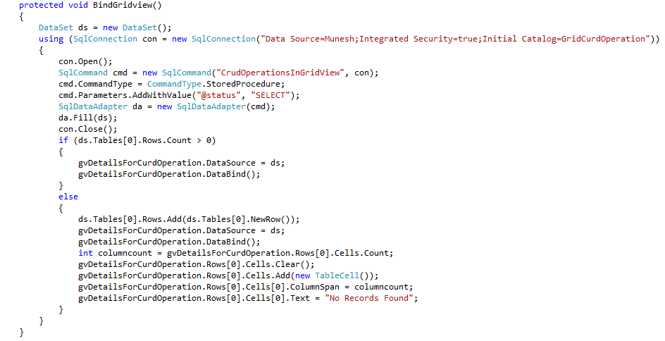 curd operation in gridView using ajax - Dot Net Office curd operation in gridView using ajax - Dot Net Office