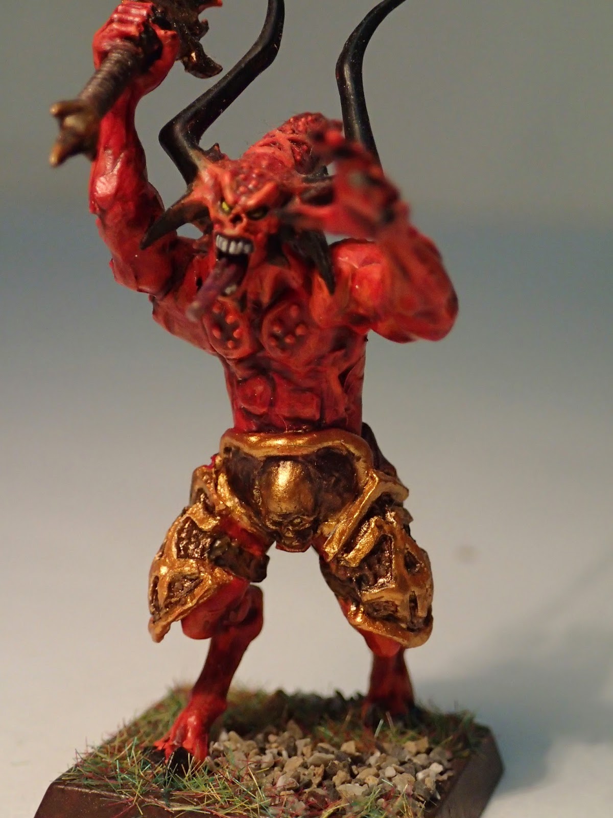The Greater Army of Khorne: Converted Bloodletters with corrected ...