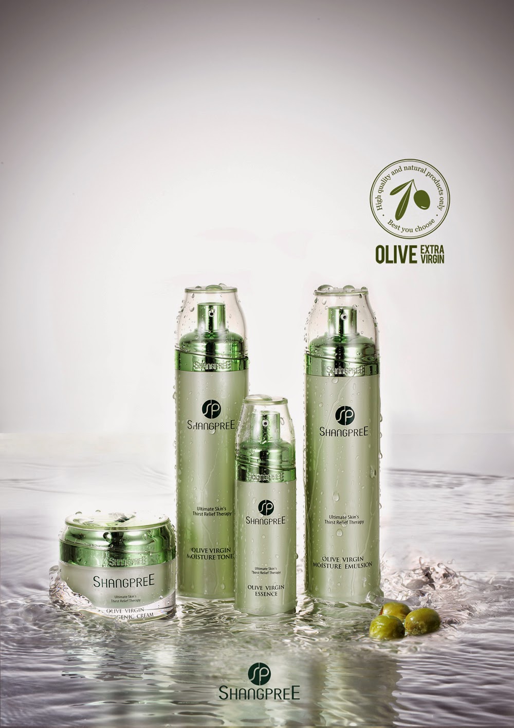 [Shangpree Olive range] Natural moisturizer, tinted moisturizer, facial ...