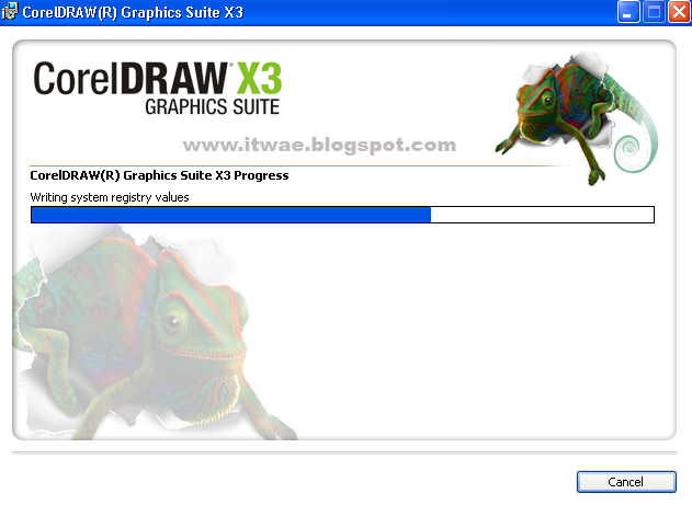 Cara Aktivasi CorelDRAW X3 Full Version - IT Wae