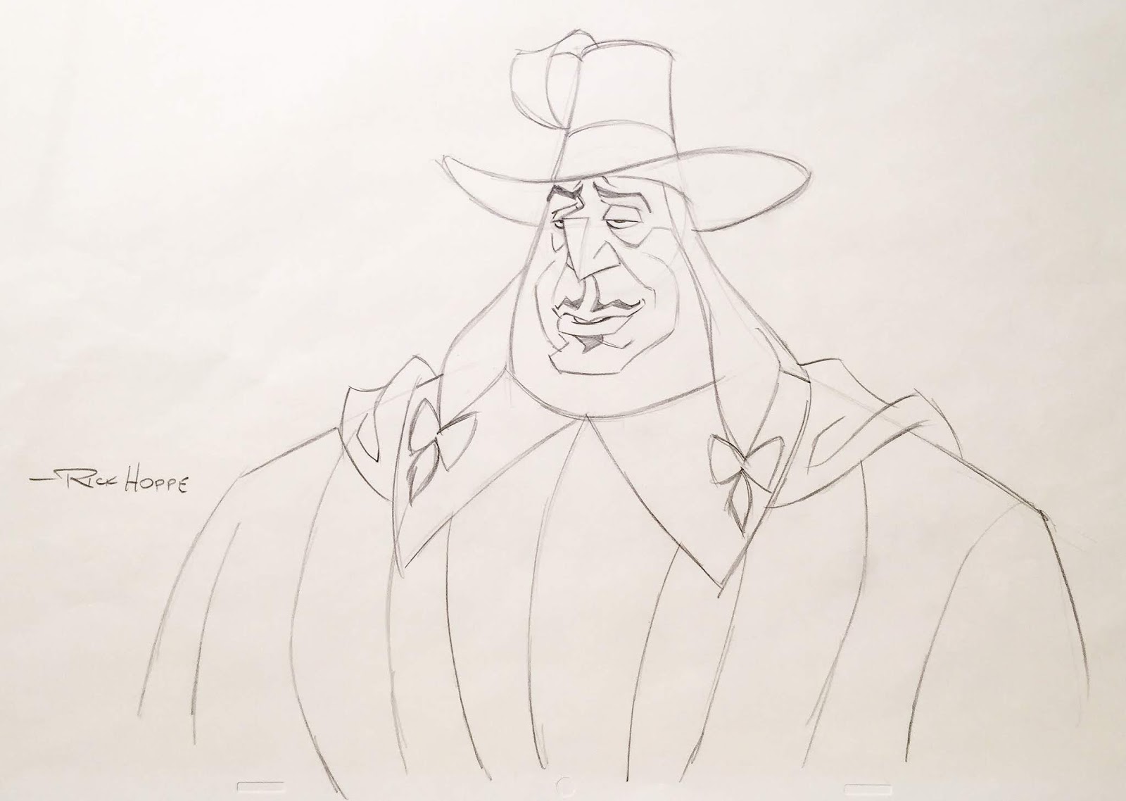Animation Collection: Original Production Animation Drawing of Governor ...