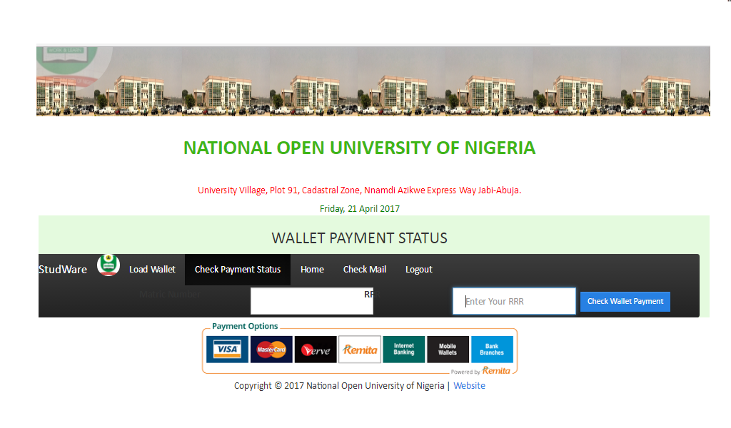HOW TO CONFIRM YOUR PAYMENT ( RRR) - NOUN INFORMATION