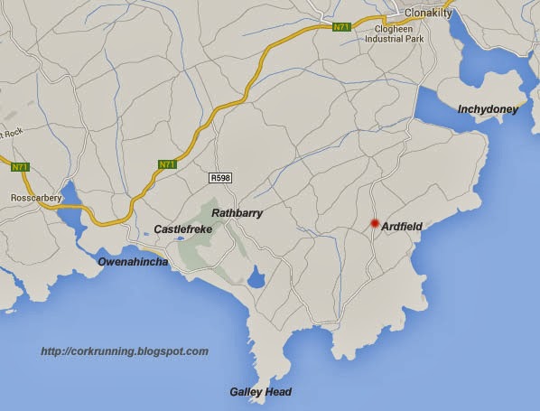 Ardfield itself is just 6 kms to the south of Clonakilty...