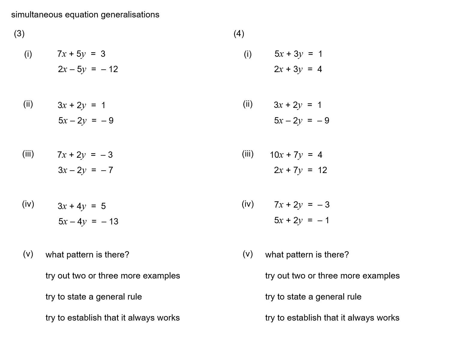 MEDIAN Don Steward mathematics teaching: simultaneous equations ...