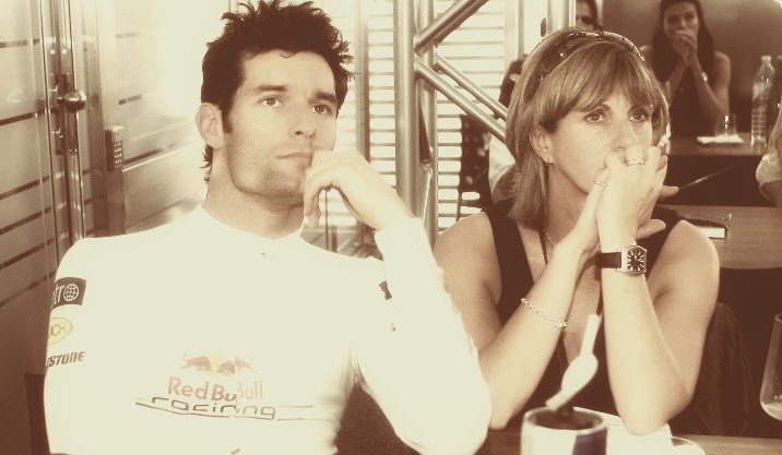 Muriendo de amor en 3,2,1...ya: Mark Webber