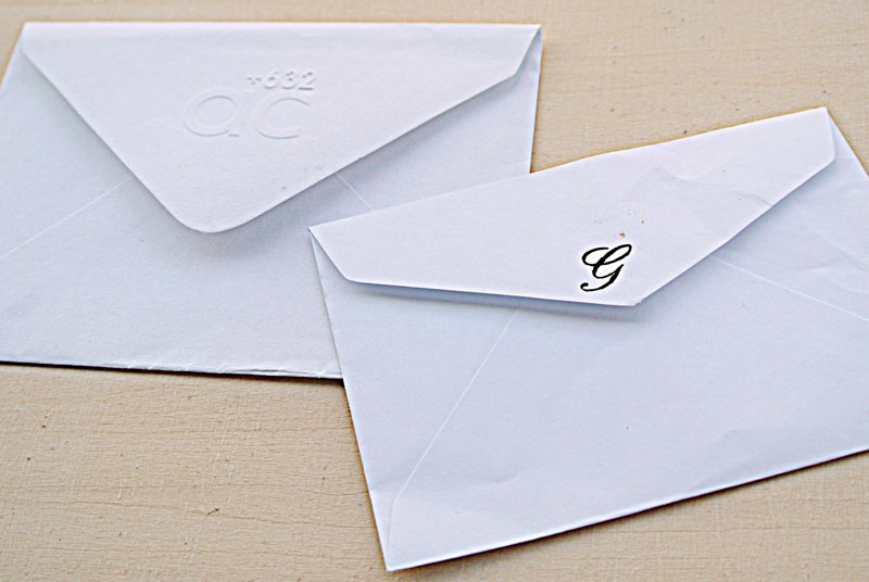 Do More With Less: Easy-to-make pretty envelopes...tutorial