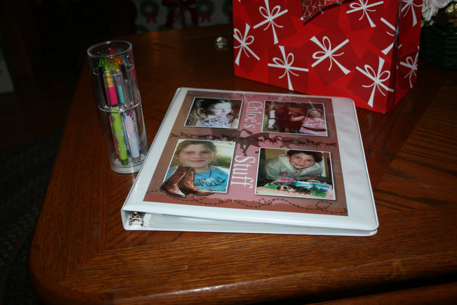 Challenged Survival: Homemade Gift Ideas Personalized Notebook