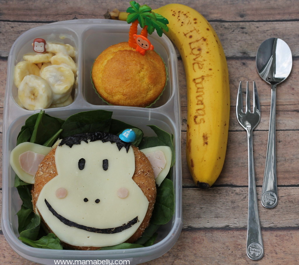 Mamabelly's Lunches With Love: A Monkey and his Lunch - a Literary Lunch