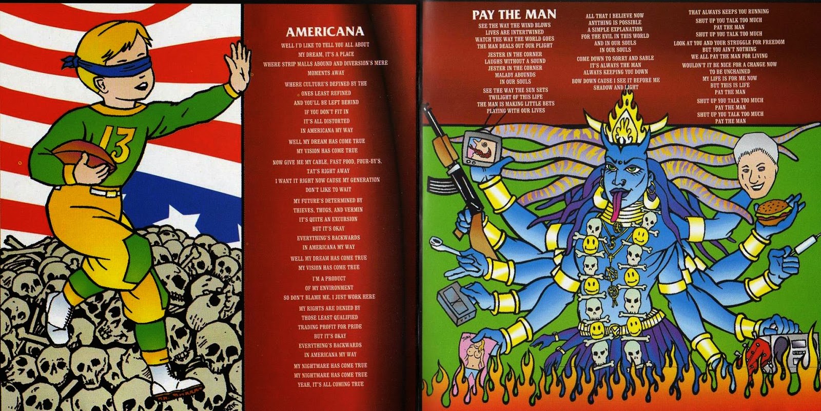 Pay the Man Artwork, No Control Bad Religion : r/TheOffspring