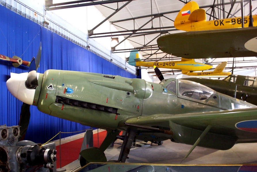 HISTOREICH: Messerschmitt BF109 G Avia s-199 Czech Republik