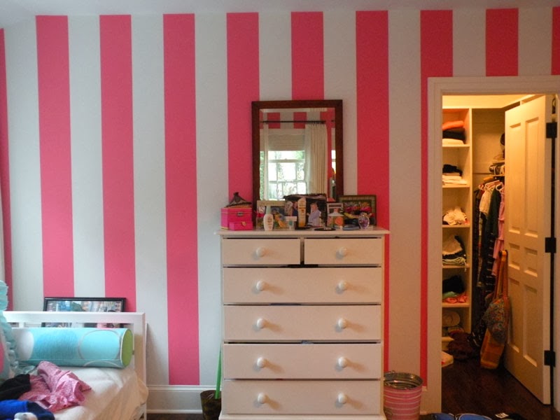 Bricolage e Decoração: Ideias para Quarto de Menina com Parede às ...