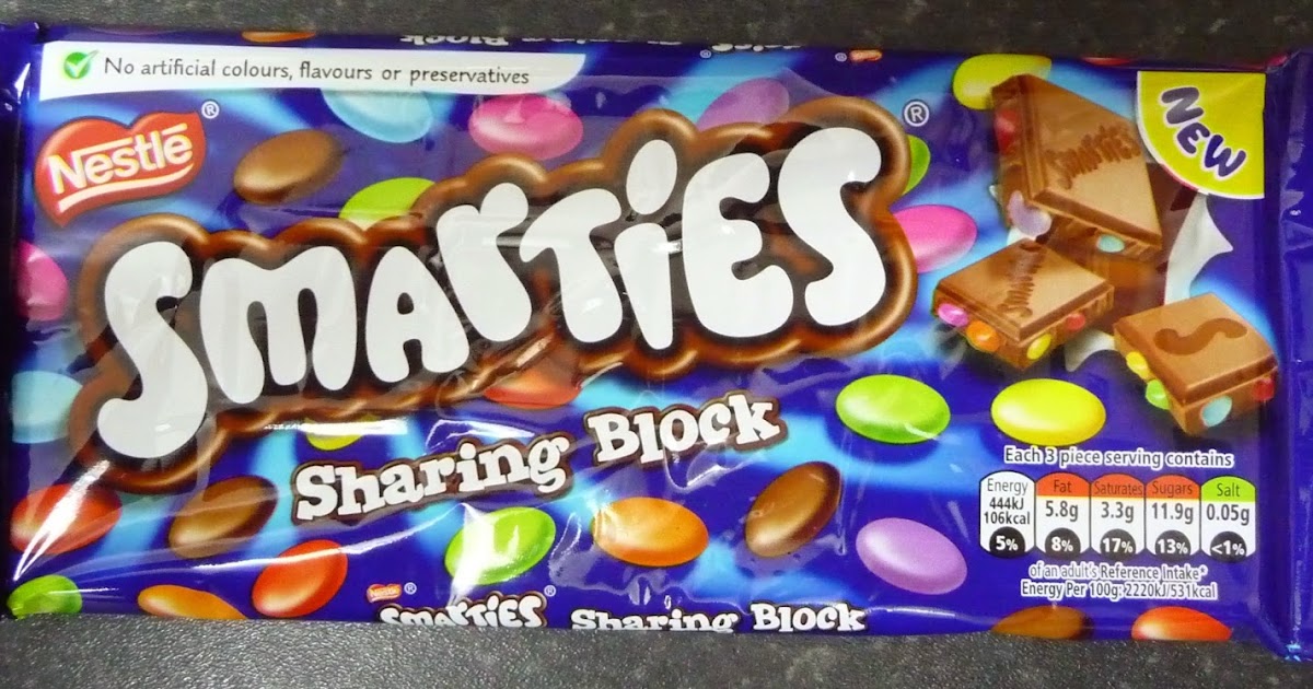 Something to look forward to: Nestlé Smarties: Sharing block