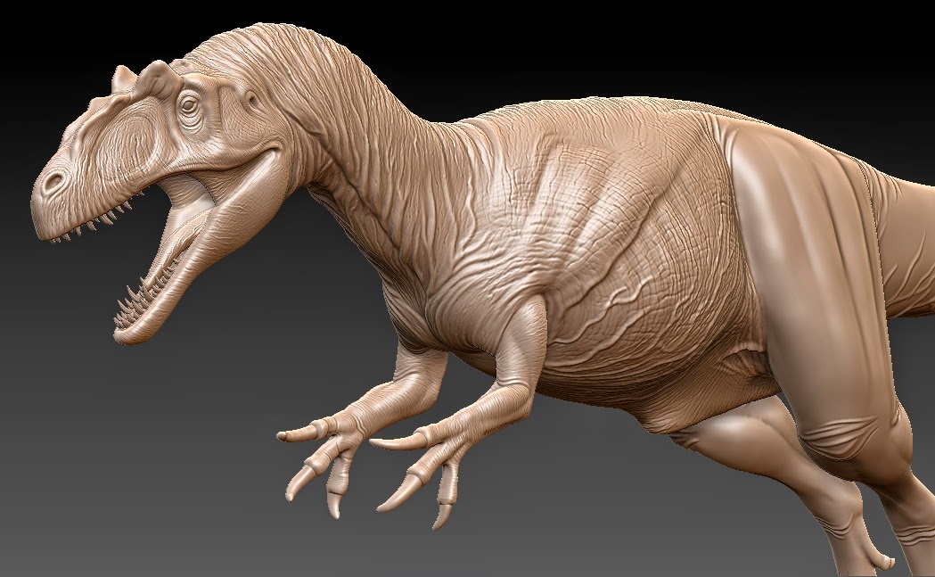 Drawing Madness!: Allosaurus