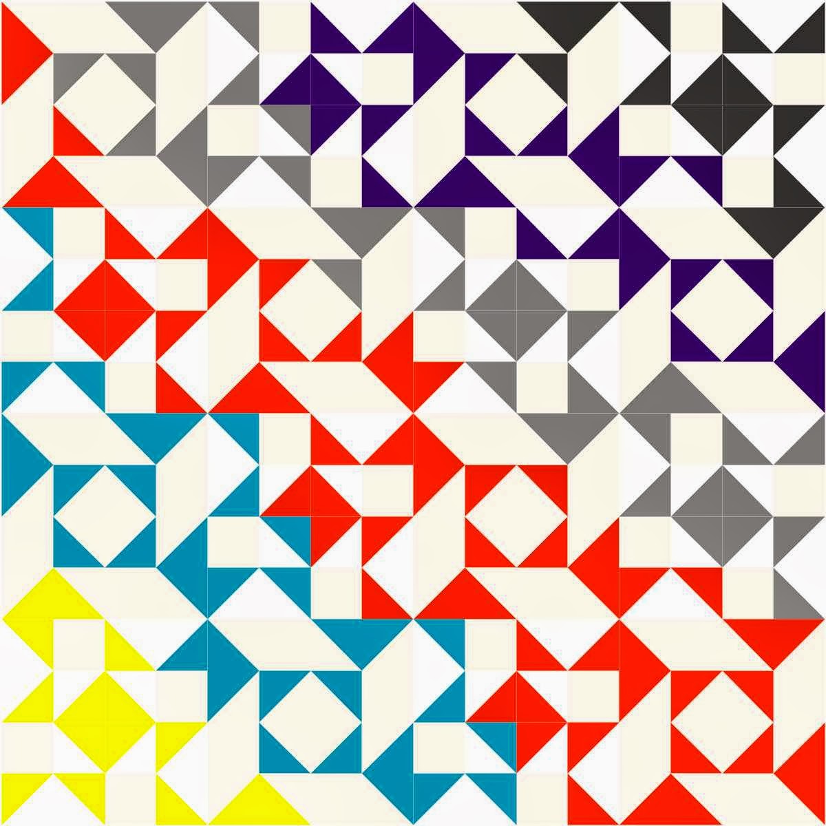 Happy Quilting: Playing With Color Layouts