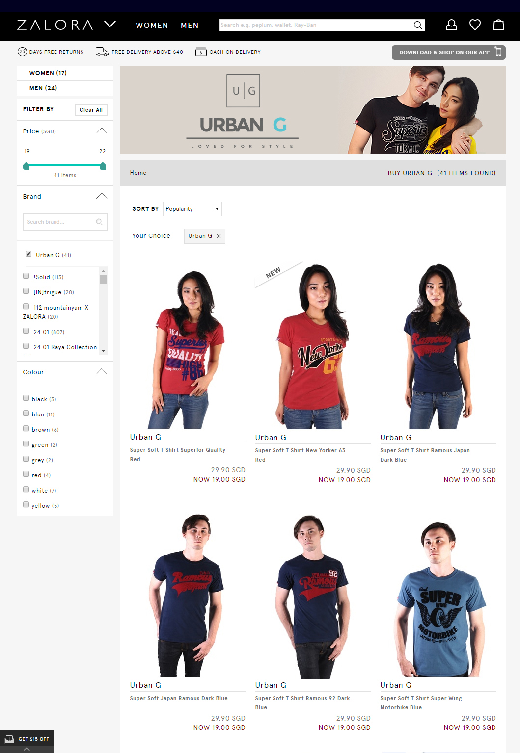 i Models Holdings express Urban-G's fashion on Zalora