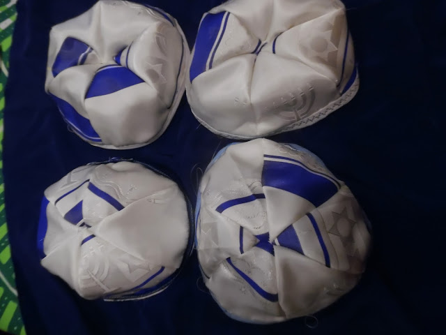 Sharing Grandpa's tallit