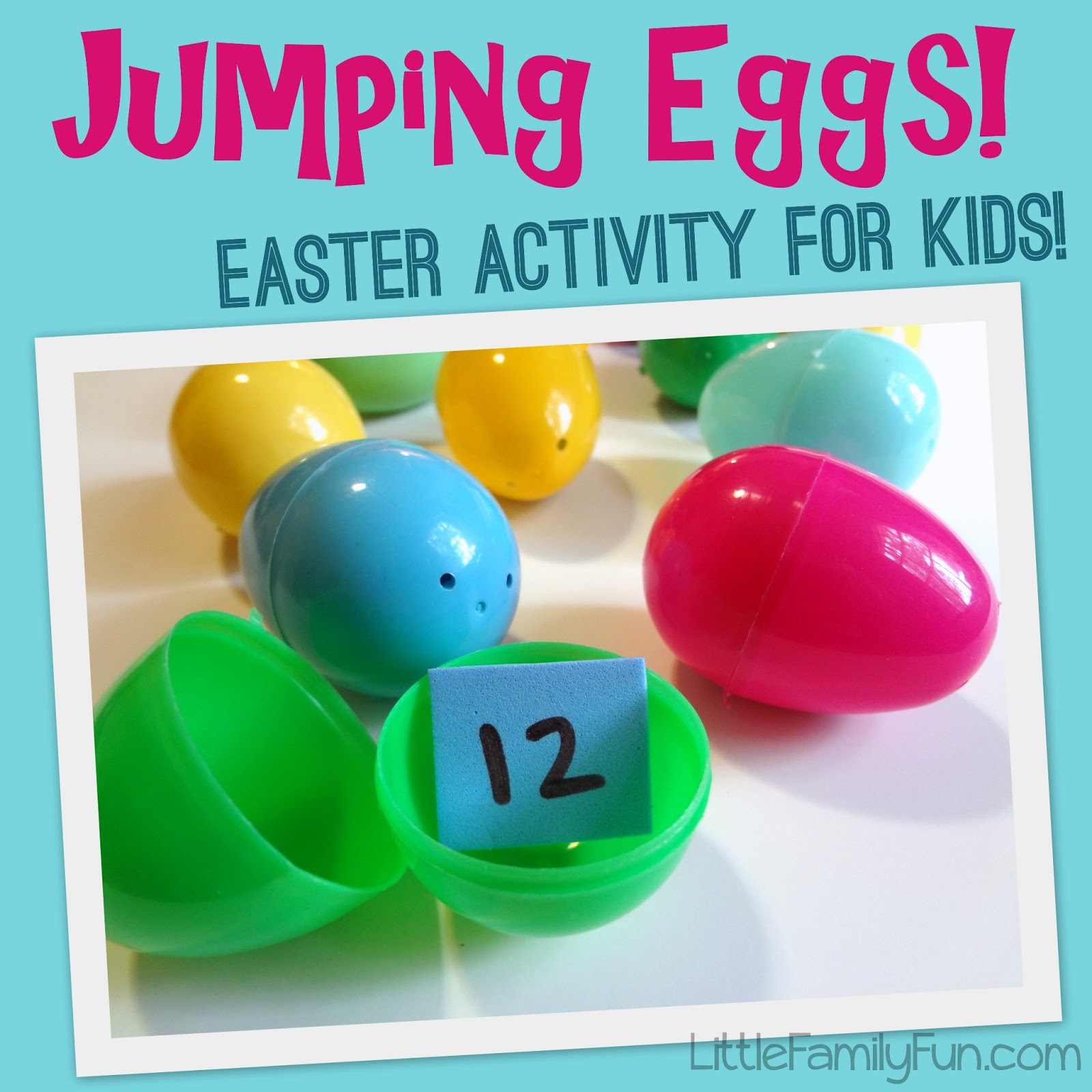 Little Family Fun: Jumping Eggs!