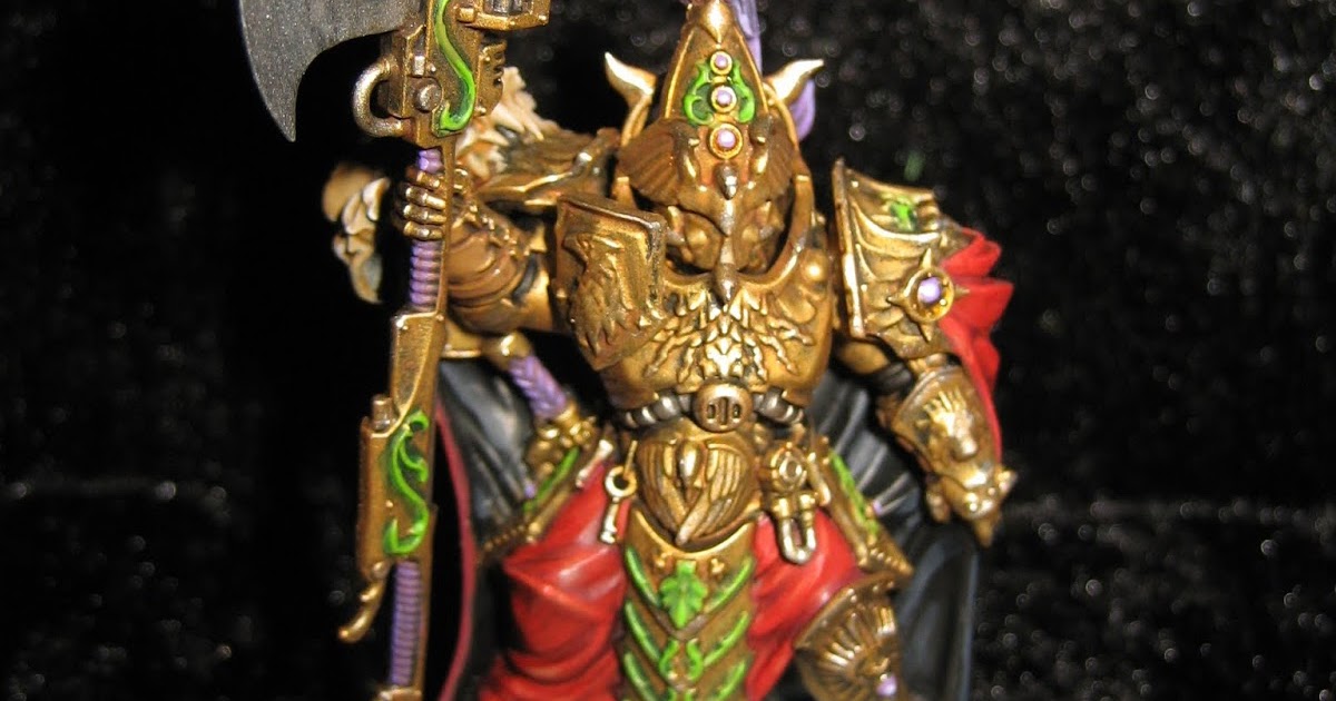 Making miniatures with Mario: Adeptus Custodes : Captain-General ...