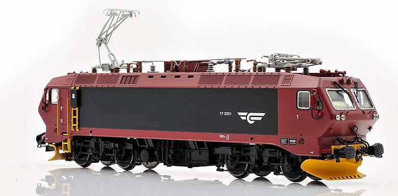 transpress nz: NSB El.17 electric locomotive