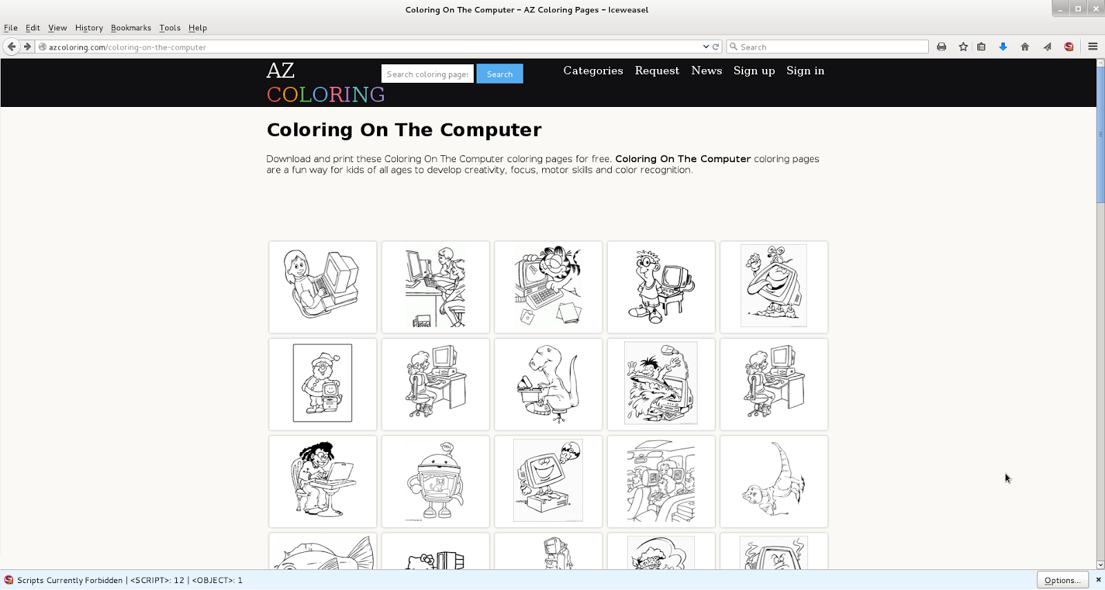 Tux Paint Coloring Pages