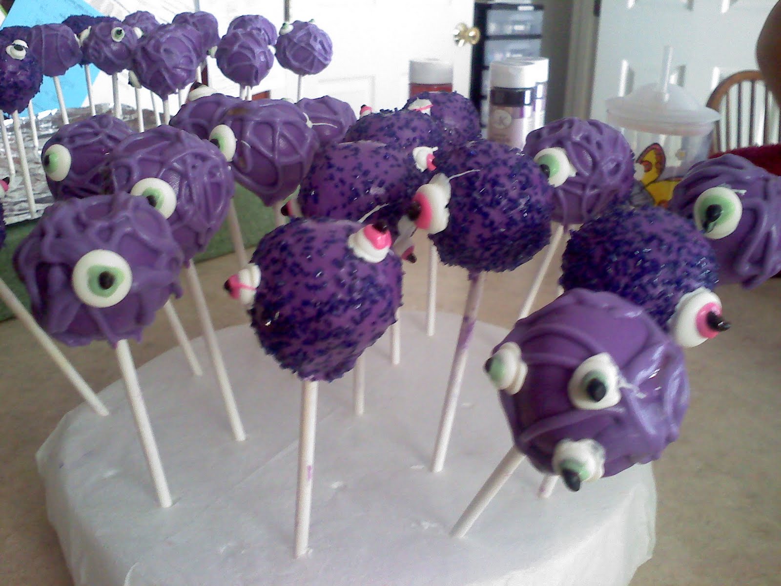 Cake Pops - Custom Treats Made to Order: Monster Cake Pops