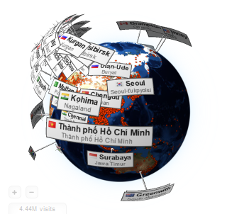 How to add Revolver Maps Widget to show visitors on Blog