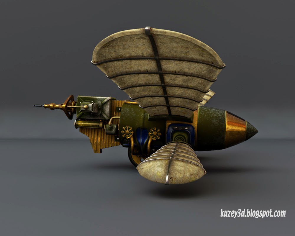 Butteridge's Flying Machine: Grunge